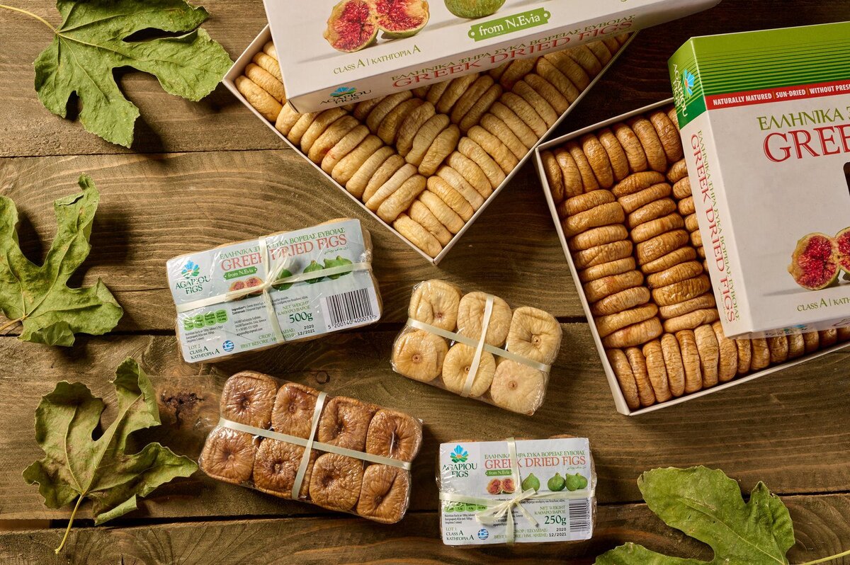 Fig products packaging - Agapiou figs